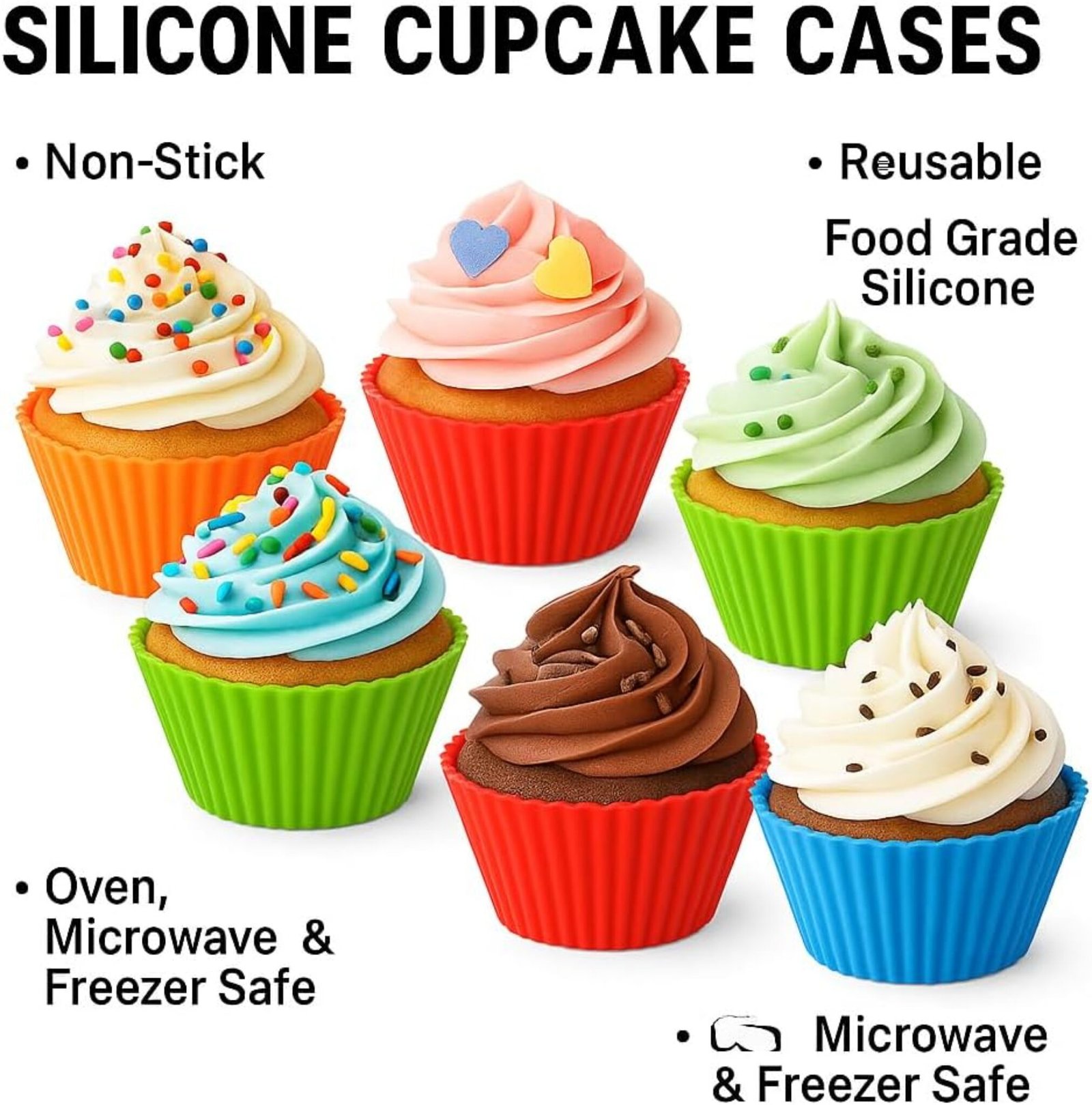 Best Silicone Cupcake Case for Perfect Homemade Cupcakes ...